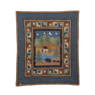 Donna Sharp Midnight Bear Throw - Bed Bath & Beyond - 18779655