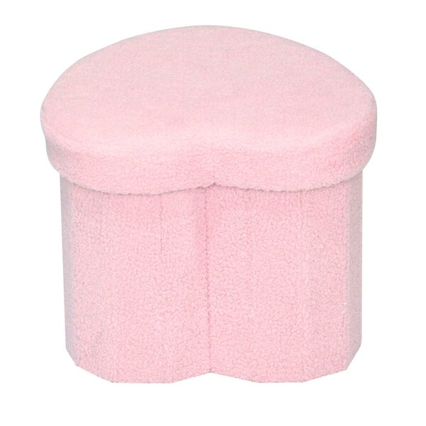 Heart shaped ottoman store