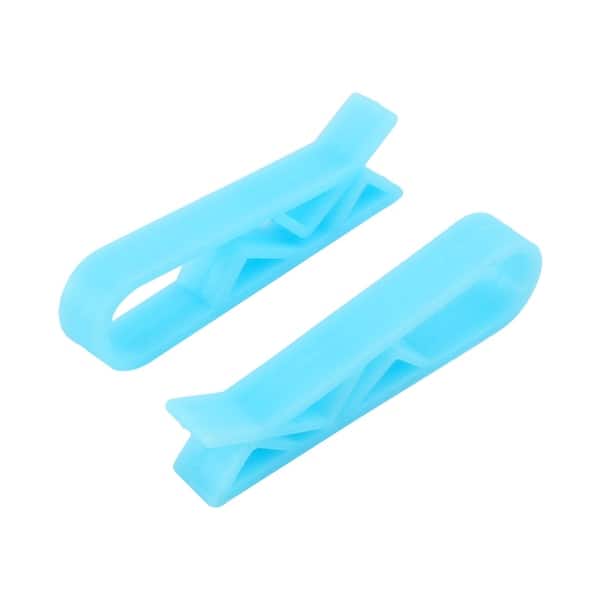 Household Garbage Rubbish Basket Waste Bin Trash Bag Clip Clamp Blue ...