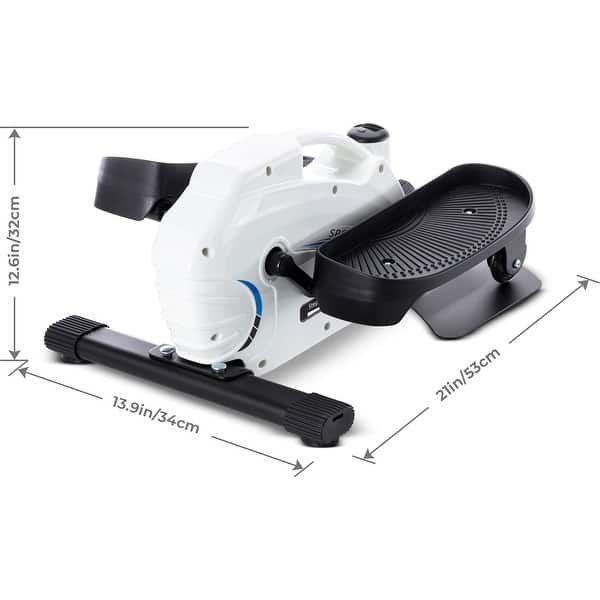 Compact Elliptical Fitness Machine Stand Up/Sit Down - Digital Readout ...