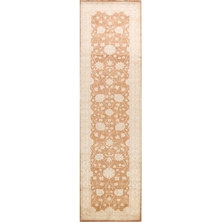 Peshawar Chobi Oriental Vegetable Dye Runner Rug Wool Hand-knotted - 3 ...