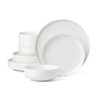 Oneida 24 Seven White 12 Piece Dinnerware Set - Bed Bath & Beyond ...