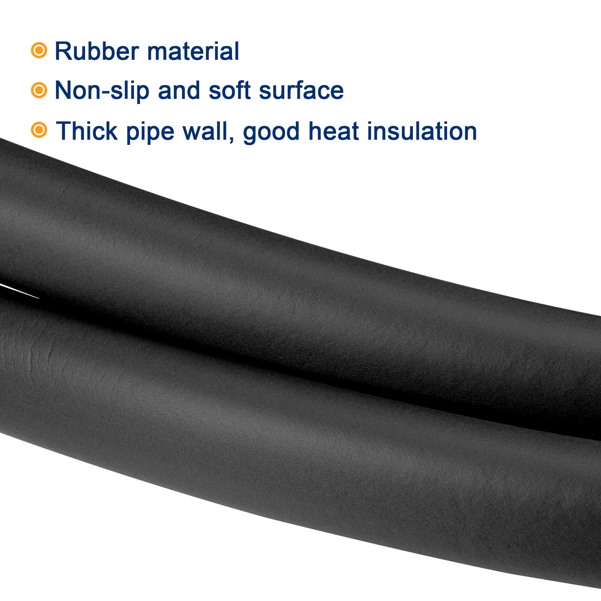 black pipe insulation wrap