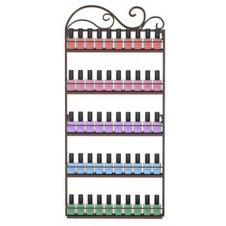 Wall Mounted Nail Rack - 11.8"D x 2.5"W x 25.4"H - Bed Bath & Beyond ...