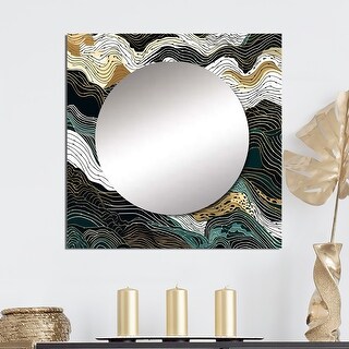 Designart "Exploring Abstracted Lines III" Abstract Line Art Wall ...