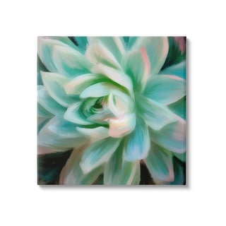 Stupell Green Modern Succulent Canvas Wall Art Design by Amy Hall - Bed ...