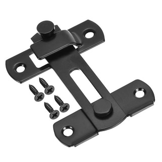 3.9" x 2.8" Door Latch, Large Flip Gate Latch Stainless Steel for Door ...