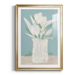 Muted Spring Arrangement II Premium Framed Print - Ready to Hang - Bed ...