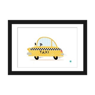 iCanvas "Yellow Taxi" by PaperPaintPixels - Bed Bath & Beyond - 37461583