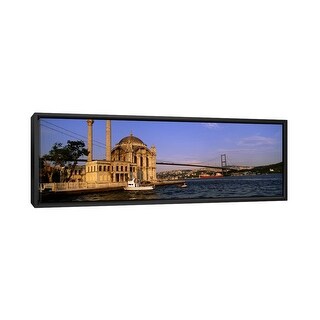 iCanvas "Mosque at the waterfront near a bridge, Ortakoy Mosque ...