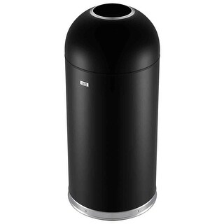 15 Gallon Round Open Top Waste Bin, Extra Large Metal Garbage Bin - Bed ...