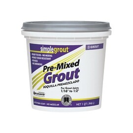simplegrout Qt Dl Gray Premix Grout - Bed Bath & Beyond - 12475999