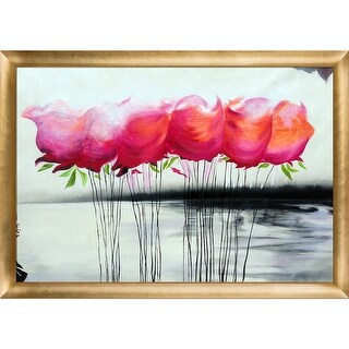 Michael Hitt 'A Touch of Color' Hand Painted Oil Reproduction - Bed ...