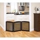 PAWLAND-3 Panels,24 Inch,Dog Gate, Freestanding Foldable Wooden Pet ...
