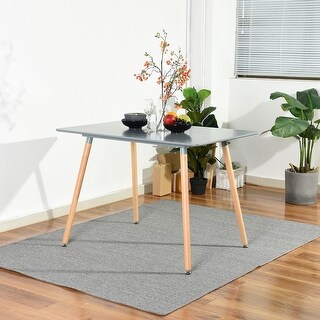47.2"L x 31.5"W Modern simple Rectangular Dining Table, Coffee Table ...