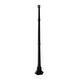 Classy Caps Black Aluminum Lamp Post Base - Overstock - 32696364