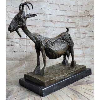 Pablo Pico She Goat 1952 Bronze Statue Sculpture Replica Figure Marble ...