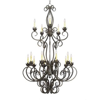 Meyda Tiffany 119497 Alexis 15 Light 42" Wide Taper Candle Style - Bed ...