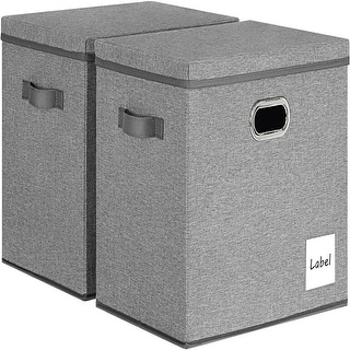 Extra Large Storage Bins with Lids (Grey 2-Pack) - Bed Bath & Beyond ...