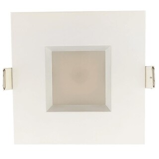 Goodlite 3" LED Regress Square Slim Recessed Fixture 10W, Dimmable, 750 ...