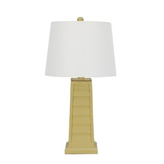 25" Shutter Table Lamp & Decorator Shade - 25 - Bed Bath & Beyond ...