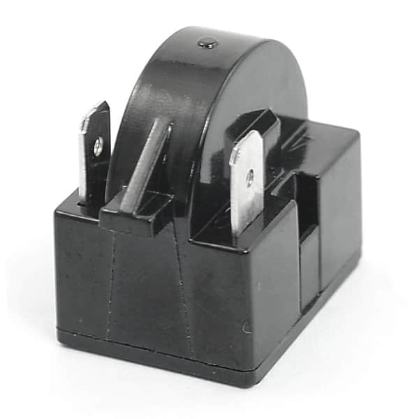 Plastic Housing 4.7 Ohm 3 Pin Refrigerator PTC Starter Relay Black ...