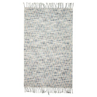 ECARPETGALLERY Braid weave Sienna Teal Wool Rug - 5'0 x 8'0 - Bed Bath ...