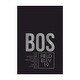 Boston Massachusetts BOS ATC Digital Airport Urban Art Print/Poster ...