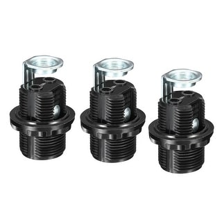 E12 Bulb Holder Light Socket, Screw Fully Thread Lamp Holder - Bed Bath ...