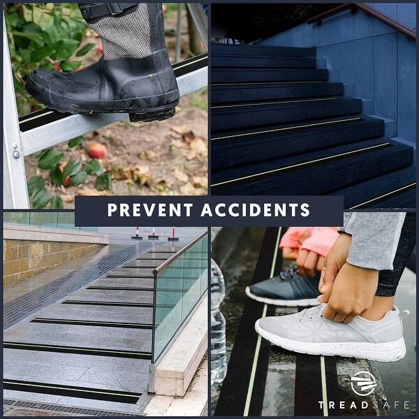 TREADSAFE Glow in The Dark Grip Tape for Steps - Bed Bath & Beyond ...