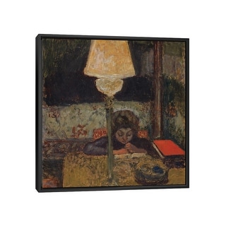 iCanvas "The Oil Lamp, C.1898-1900" by Pierre Bonnard Framed - Bed Bath ...