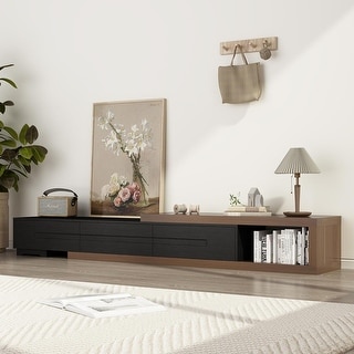 Modern Extendable TV Stand for Up to 120" - Bed Bath & Beyond - 43786154