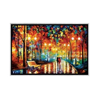 iCanvas "Rain's Rustle II" by Leonid Afremov Framed - Bed Bath & Beyond ...