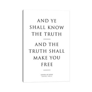 iCanvas "John 832" by Simon Lavery Canvas Print - Bed Bath & Beyond ...