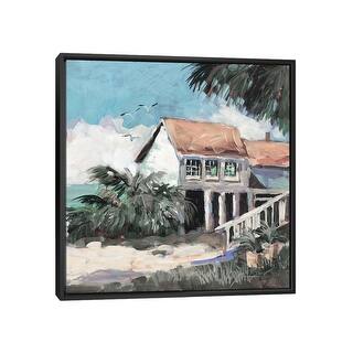 iCanvas "Quiet Getaway" by Jane Slivka Framed Canvas Print - Bed Bath ...