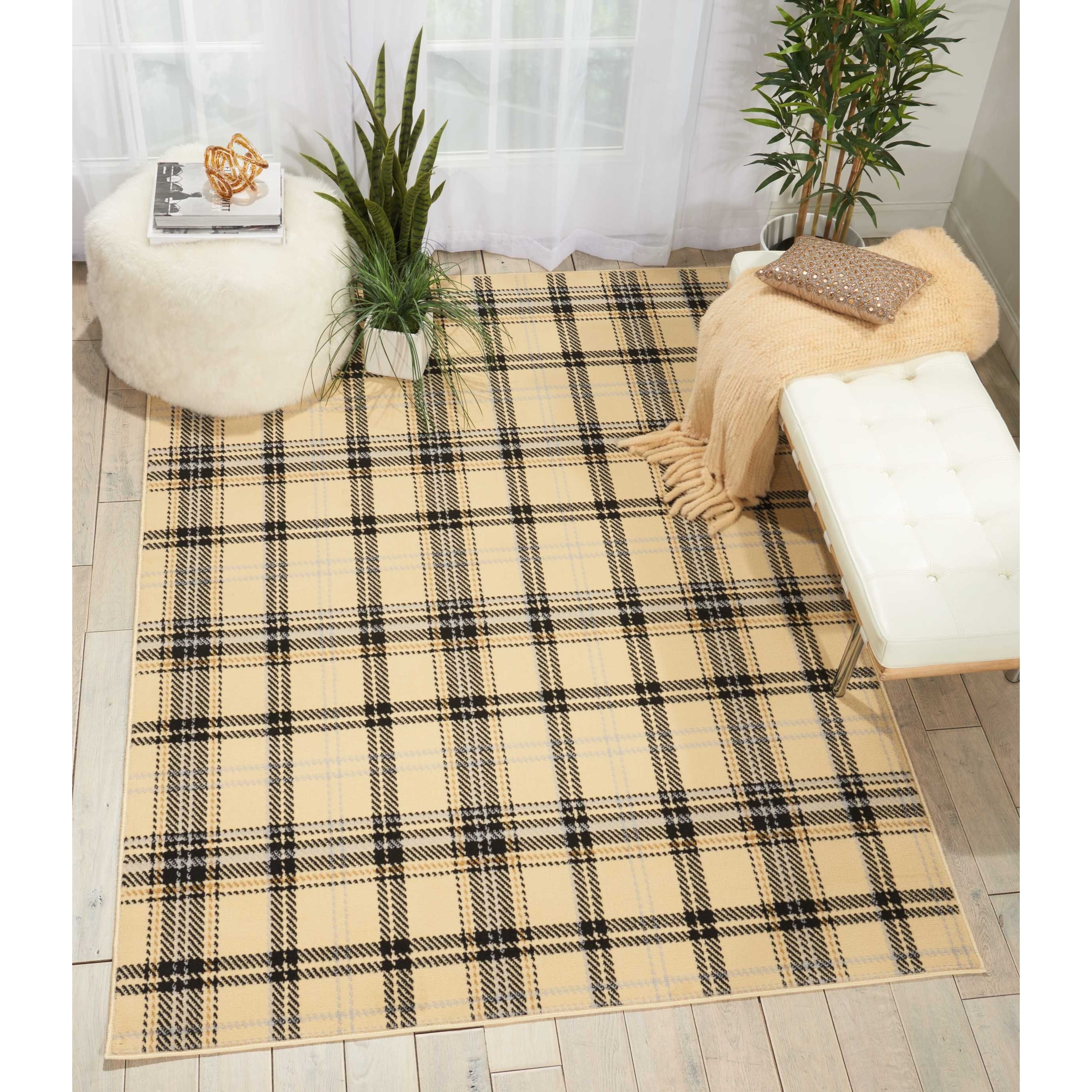 Monte Classic Plaid Area Rug - On Sale - Bed Bath & Beyond - 36328856