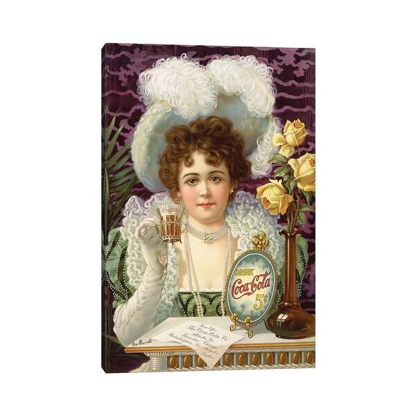 iCanvas "1890s Coca-Cola Magazine Advert" by The Advertising Archives ...