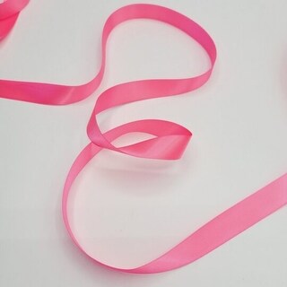50M X 5/8″ Dbl F Hot Pink Satin Ribbon - Bed Bath & Beyond - 42487765