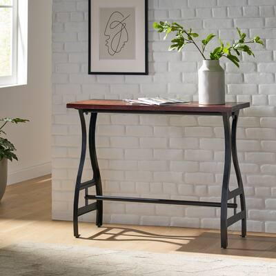 Ascutney Acacia Wood Console Table by Christopher Knight Home ...