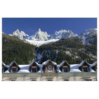 "Train Station, Mont Blanc, French Alps, France" Poster Print - Bed Bath & Beyond - 16875417