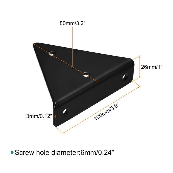 triangular shelf bracket
