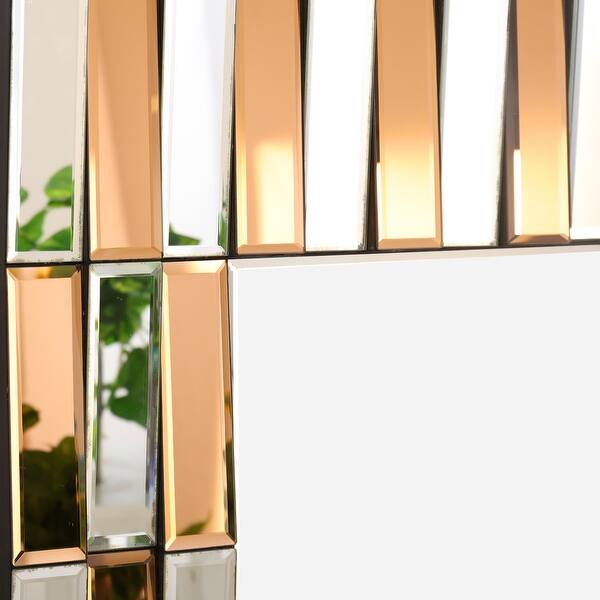 Extra Large Rectangle Beveled Edge Accent Glass Wall Mirror - On Sale ...