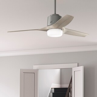 Hunter 52" WiFi Neuron Ceiling Fan with LED Light, Handheld Remote ...