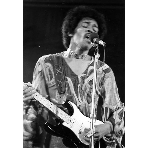 Jimi Hendrix Performing On Stage Photo Print Bed Bath And Beyond 25476414