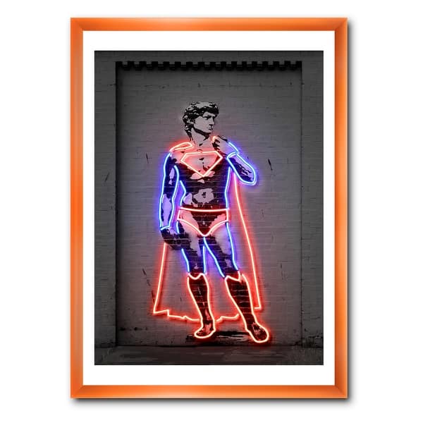 superhero framed posters