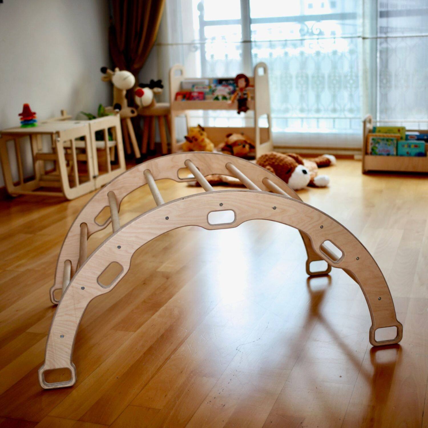kidodido Montessori Climbing Arch / Rocker, XL Size, First Quality ...