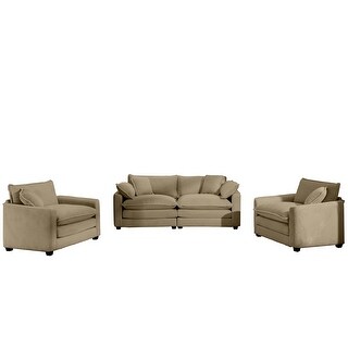 2+1+1Seater Flexible Combinations Sofa Set with One 2-Seater Sofas and ...