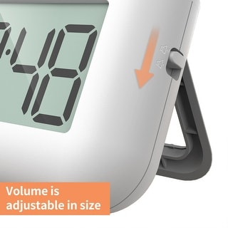 Adjustable Volume Timer Large Display Screen Plastic Smooth Edges ...