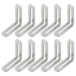 Adjustable L-Shape Corner Brace with Slot, Slidable Slotted Joint Right ...