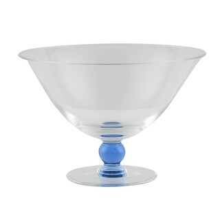 Blue Drinking Glass Transparent Beverage Serving Artistic Glass - Bed ...